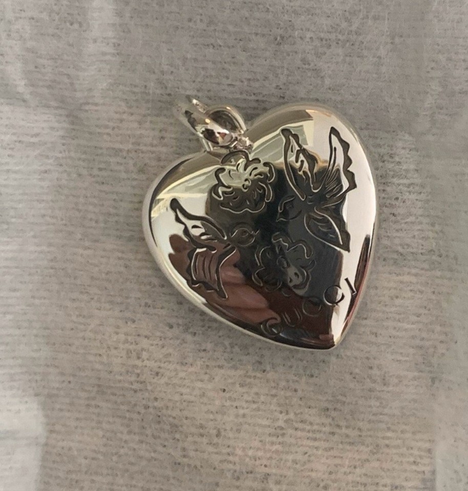 Gucci Heart Charm. Brand New in Box. 100% Authentic. Retail- $550 | eBay