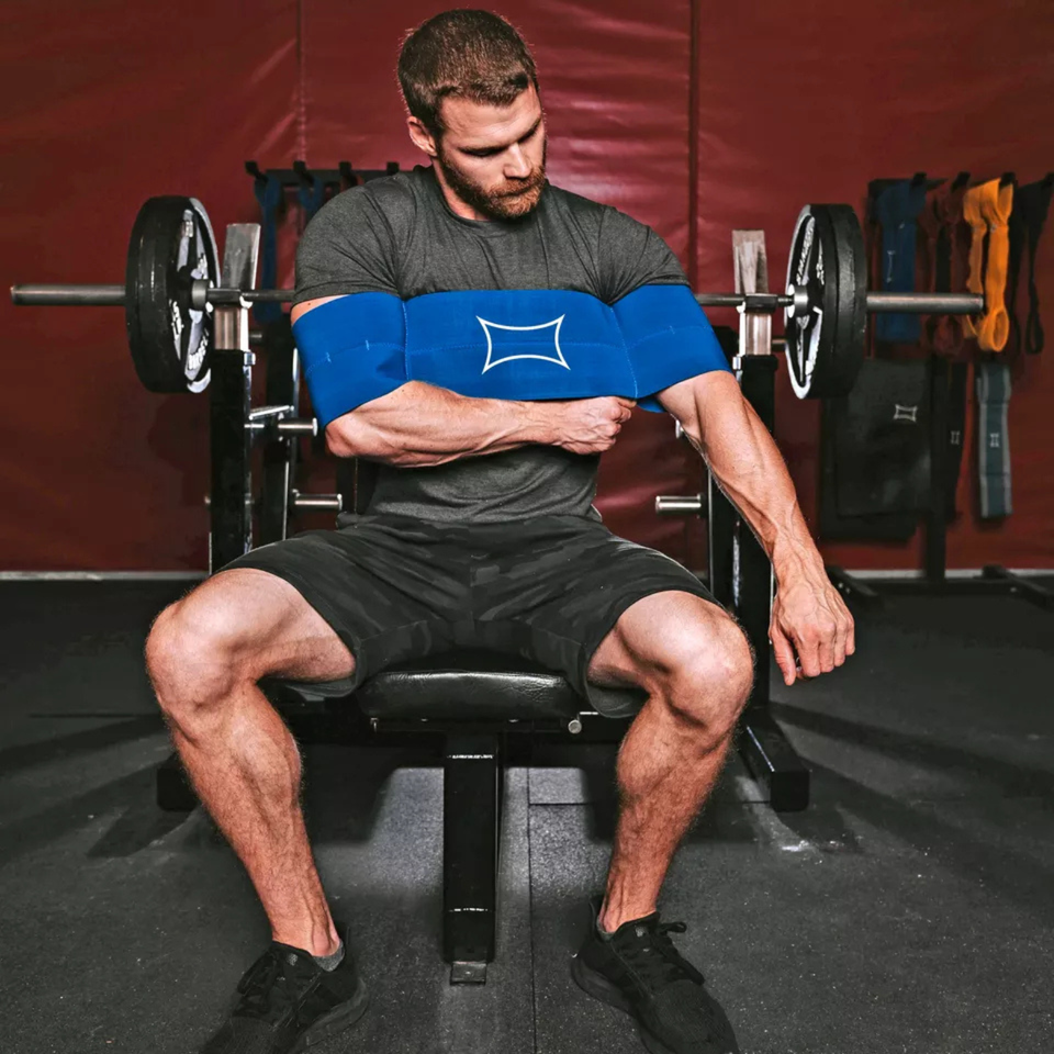 Sling Shot Reactive Power Lifting Band by Mark Bell - Blue - Increase ...