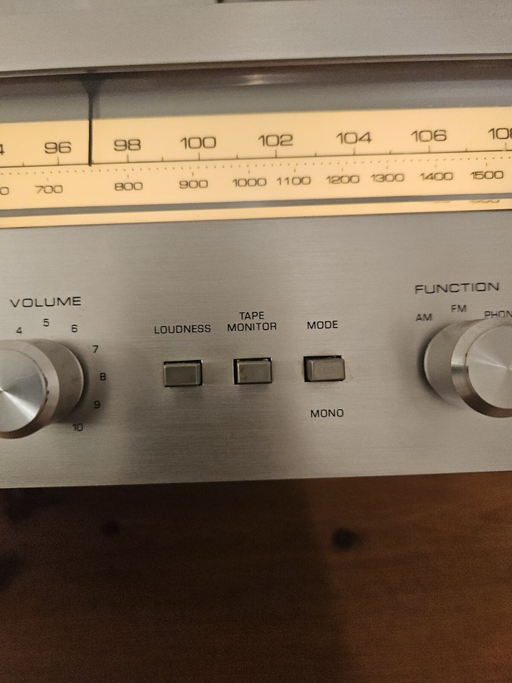 Vintage 1970s Rotel Rx-203 Rx 203 Receiver Silver Face Walnut - Tested ...