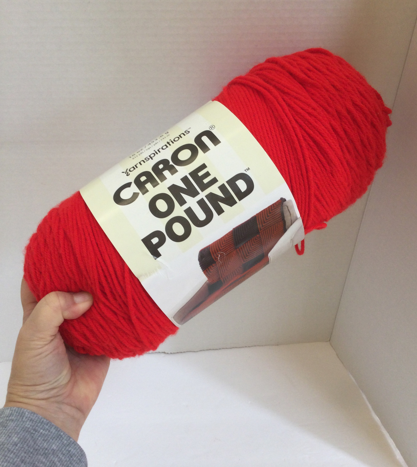Caron One Pound 100 Acrylic 16 Oz Scarlet Yarn for sale online | eBay