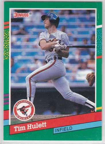 M) 1991 Donruss Baseball Trading Card - Tim Hulett #706 | eBay