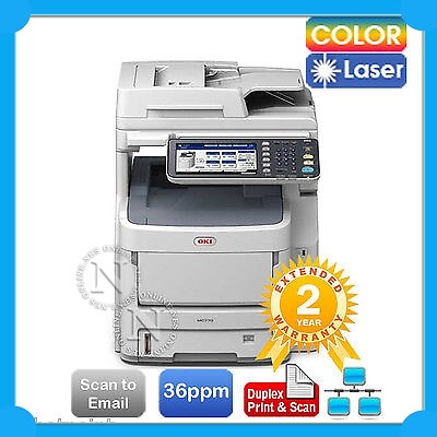 OKI MC770dnfax 4in1 Color Laser MFP Printer+Duplexer+RADF+3-Yr Wty PN:45376115 | eBay
