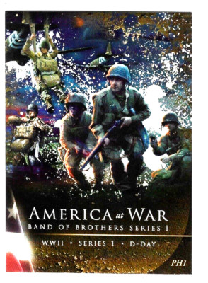 AMERICA AT WAR PROMO CARD PH1 PHILLY SHOW/NSU WORLD WAR 2 BAND OF ...