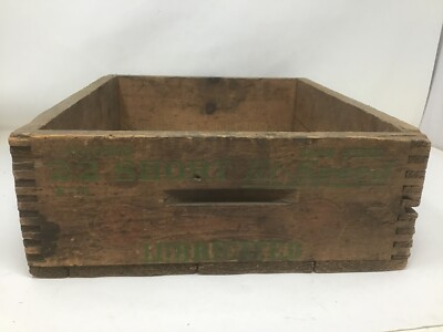 VINTAGE REMINGTON 22 SHORT HI SPEED DOVETAIL WOOD CRATE HUNTING ...