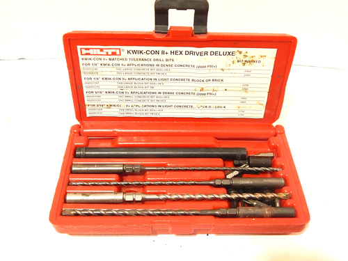 HILTI KWIK-CONN II HEX DRIVER DELUXE | eBay