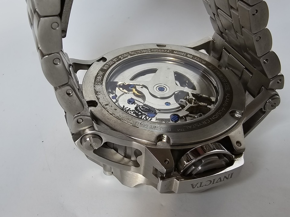 Invicta Reserve Venom Fusion Automatic Double Open Heart Watch 51mm ...