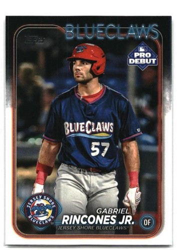 2024 Topps Pro Debut #PD-54 Gabriel Rincones Jr. | eBay