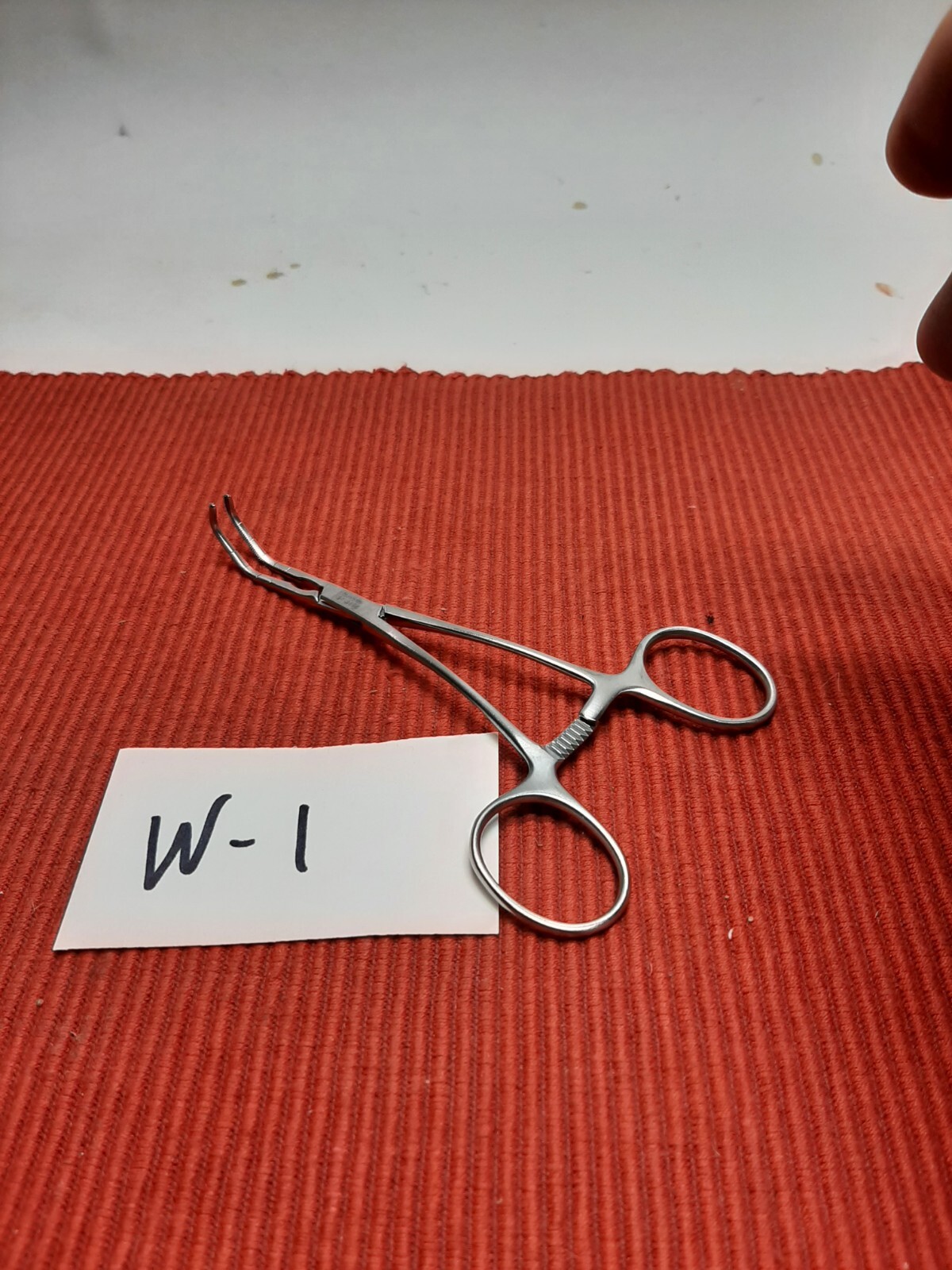 W.LORENZ 34-8868 CURVED SURGICAL FORCEPS | eBay