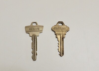 Vintage Schlage keys (362364) (54538) | eBay