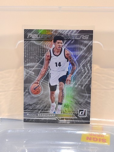 2022-23 Chronicles Draft Picks MarJon Beauchamp Power Formulas Rookie ...