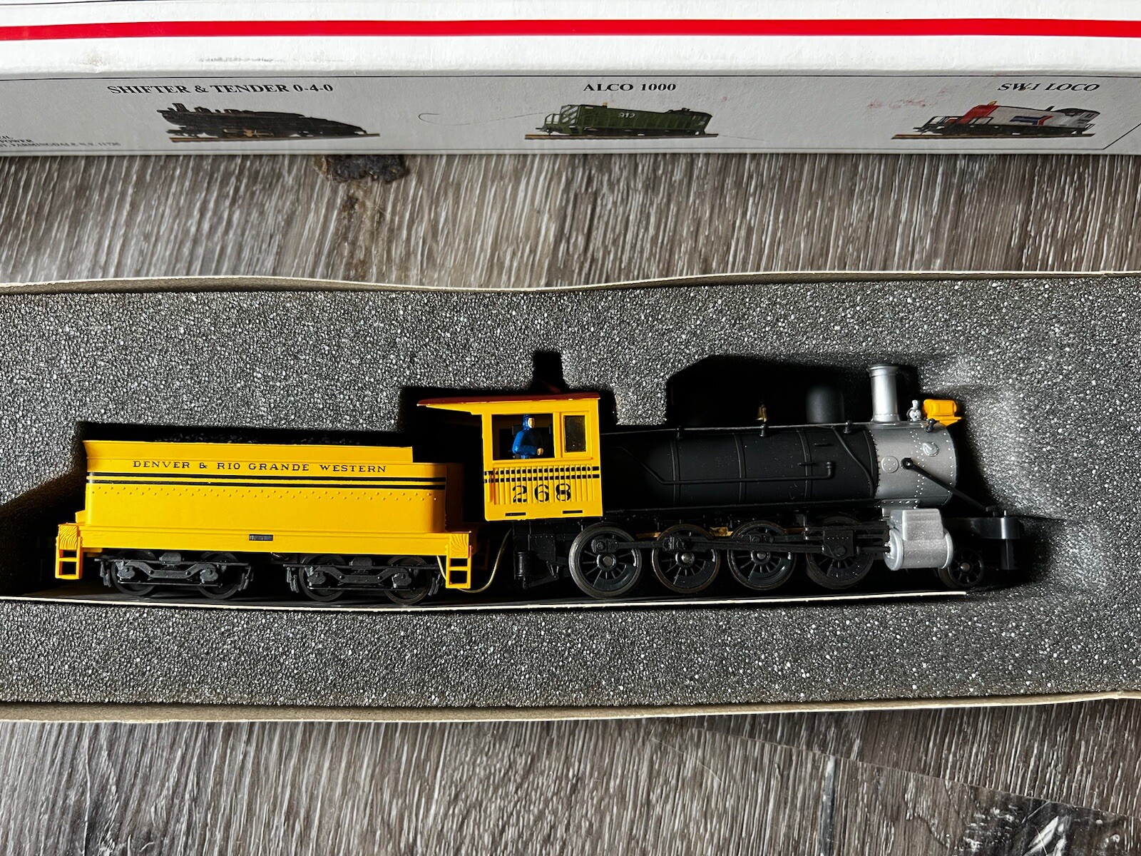 denver rio grande Western 268 Ho Steam Locomotive Bachmann | eBay