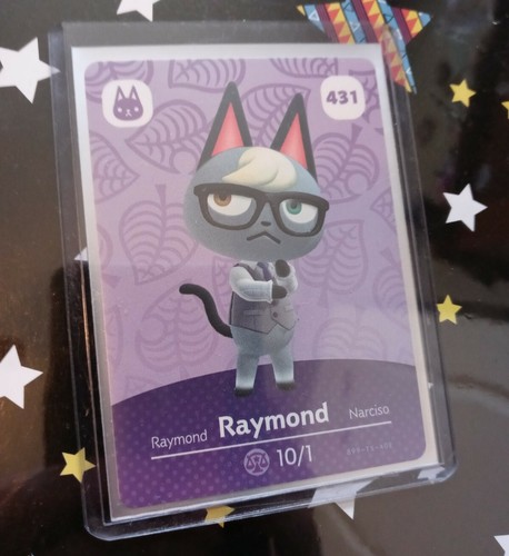 Animal Crossing Amiibo Card - Authentic #431 Raymond! | eBay