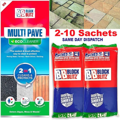 Patio Cleaner Block Blitz Multi Pave cleans paving, patios, tarmac Eco ...