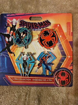 Spiderman Set of 4 Marvel Pins | eBay