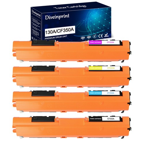 4PK CF350A CF351A CF352A CF353A 130A Toner Set For HP LaserJet MFP ...