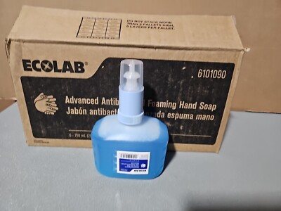 Ecolab Advanced Antibacterial Foam Hand Soap - 750 mL (6/cs) - 6-2024 ...