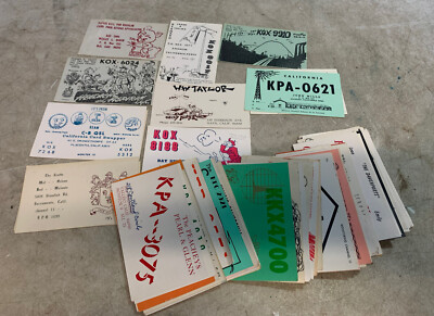 California ham radio postcard lot qsl | eBay