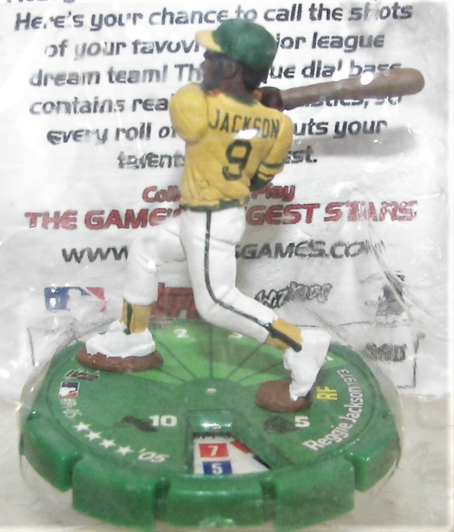 2005 MLB SportsClix Promo Figure REGGIE JACKSON Oakland A's 1973 | eBay