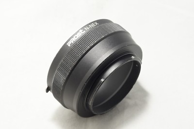 Prost Nikon F-Mount Lens to Sony NEX & E-Mount Adapter As-Is | eBay