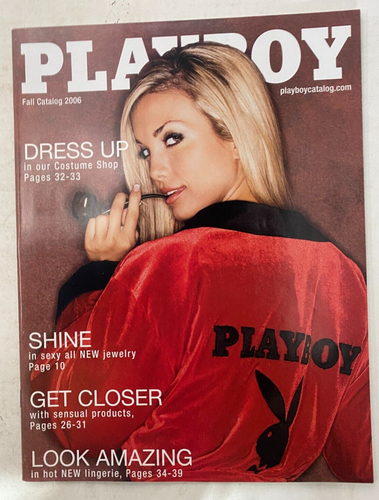 Playboy Catalog Fall 2006 • Lingerie Video Clothing 🔥 | eBay