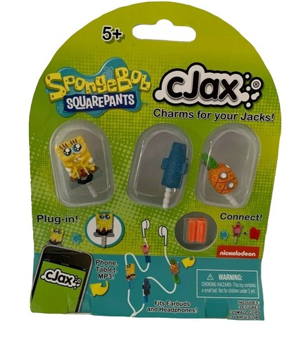 cJax SpongeBob SquarePants Phone Charms for Phones & Earbuds - Super ...