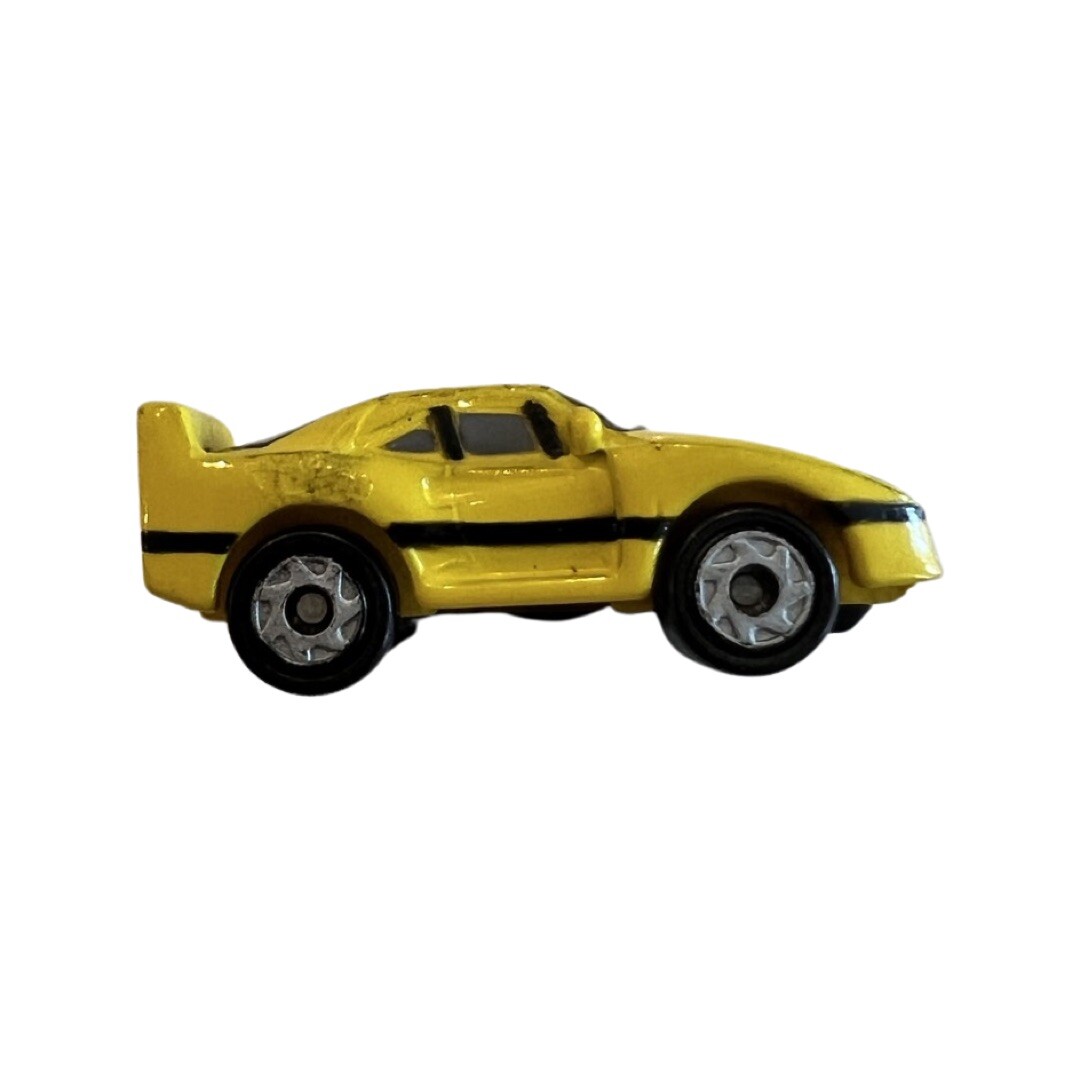 Vintage Micro Machines Ferrari F40 Yellow 1994 LGT Silver Windows ...