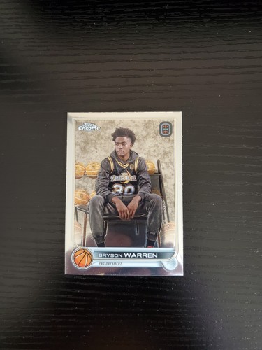 Bryson Warren - 2022-23 Topps Chrome Overtime Elite OTE Base #80 | eBay