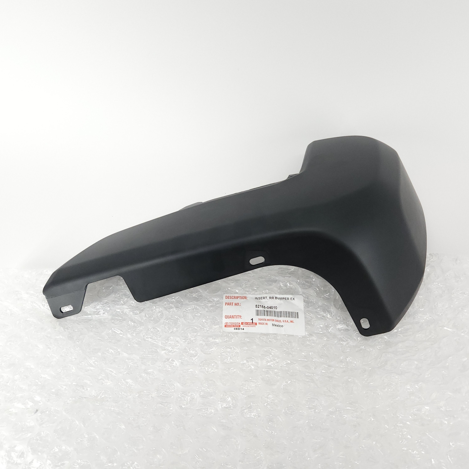 Genuine OEM Toyota 52155-04010 Passenger RH Rear Bumper Cover 2016-2021 ...