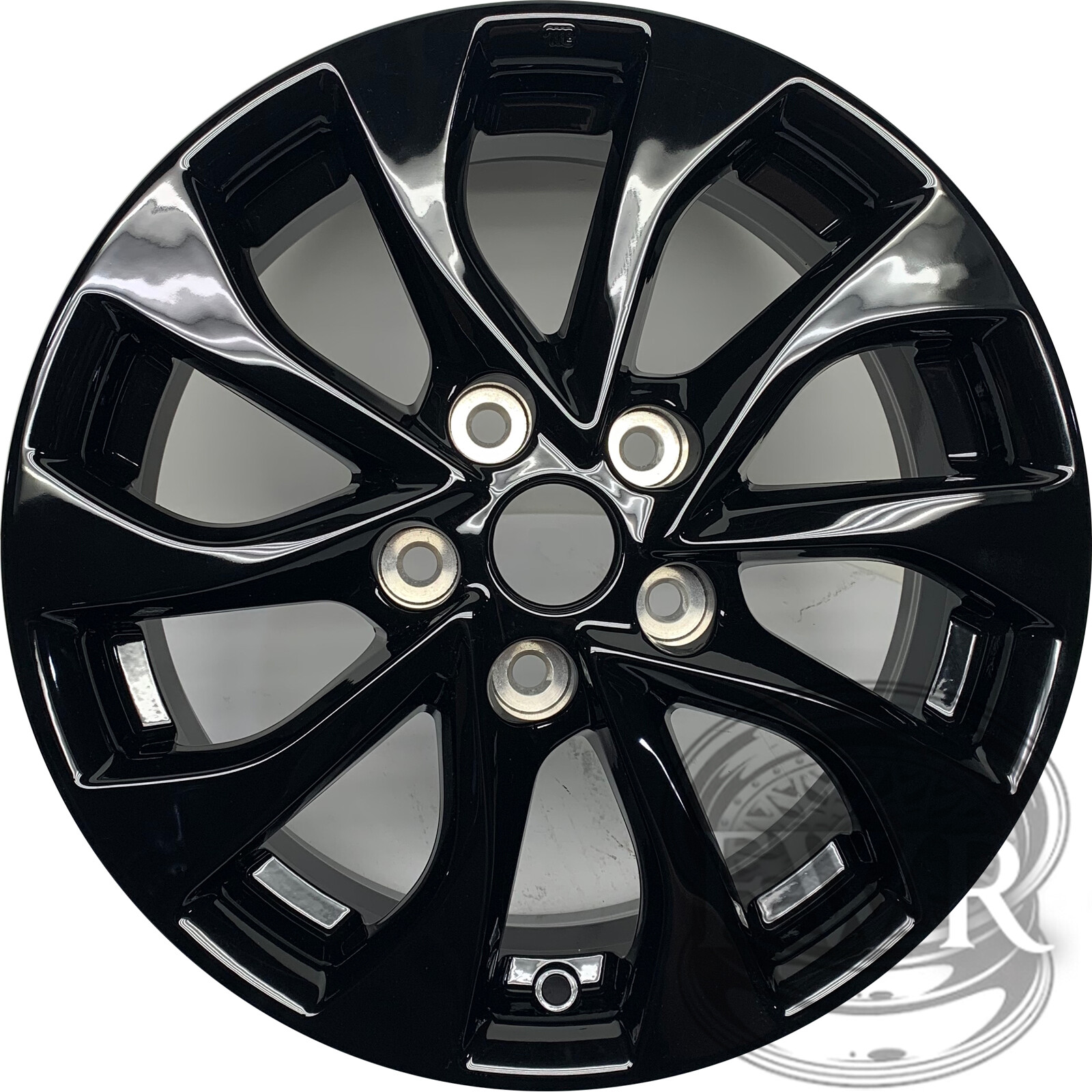 New Set of 4 16" Black Alloy Wheels Rims for 2013-2019 Nissan Sentra ...