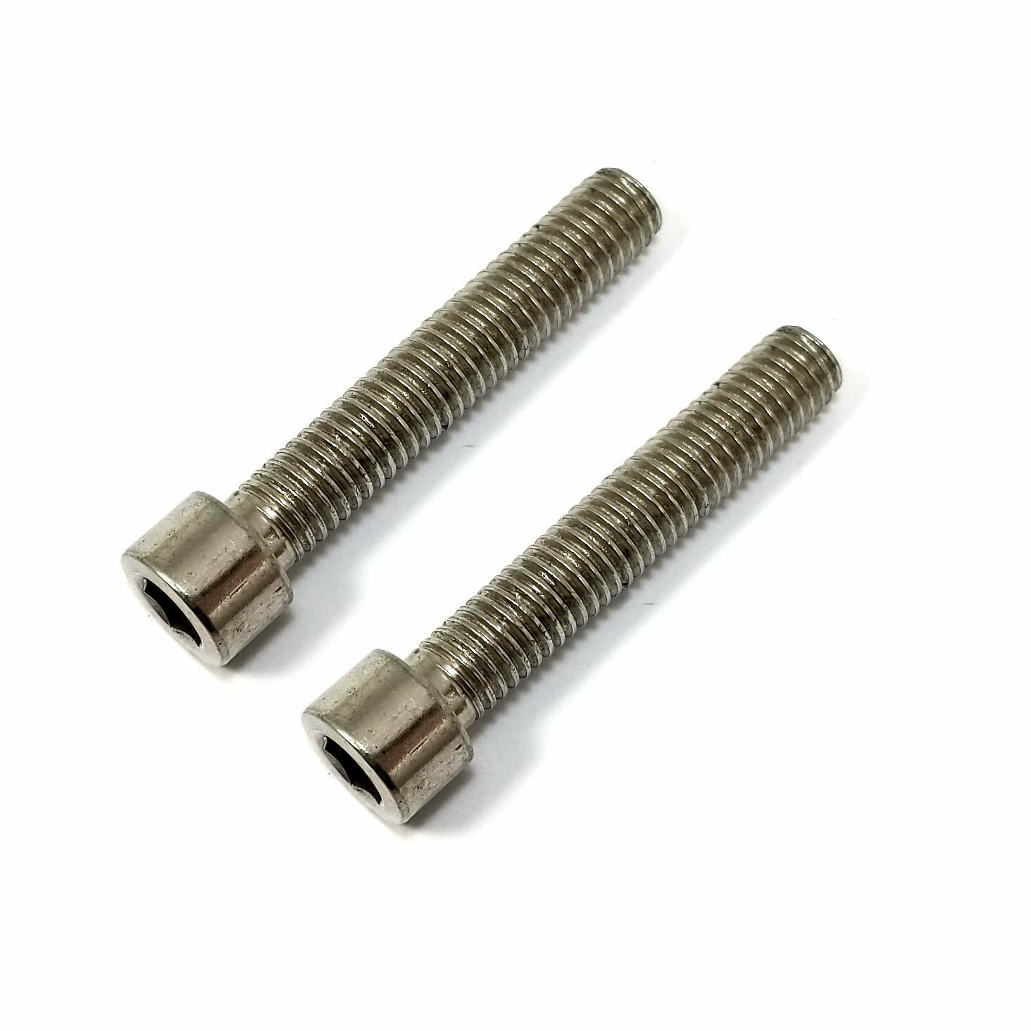 2x Wheel Center Hub Cap Screw Nickel M8X45 for Moto Metal MO986 Siege ...