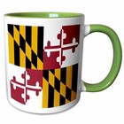 3dRose State Flag of Maryland - US American - Heraldic banner of George ...