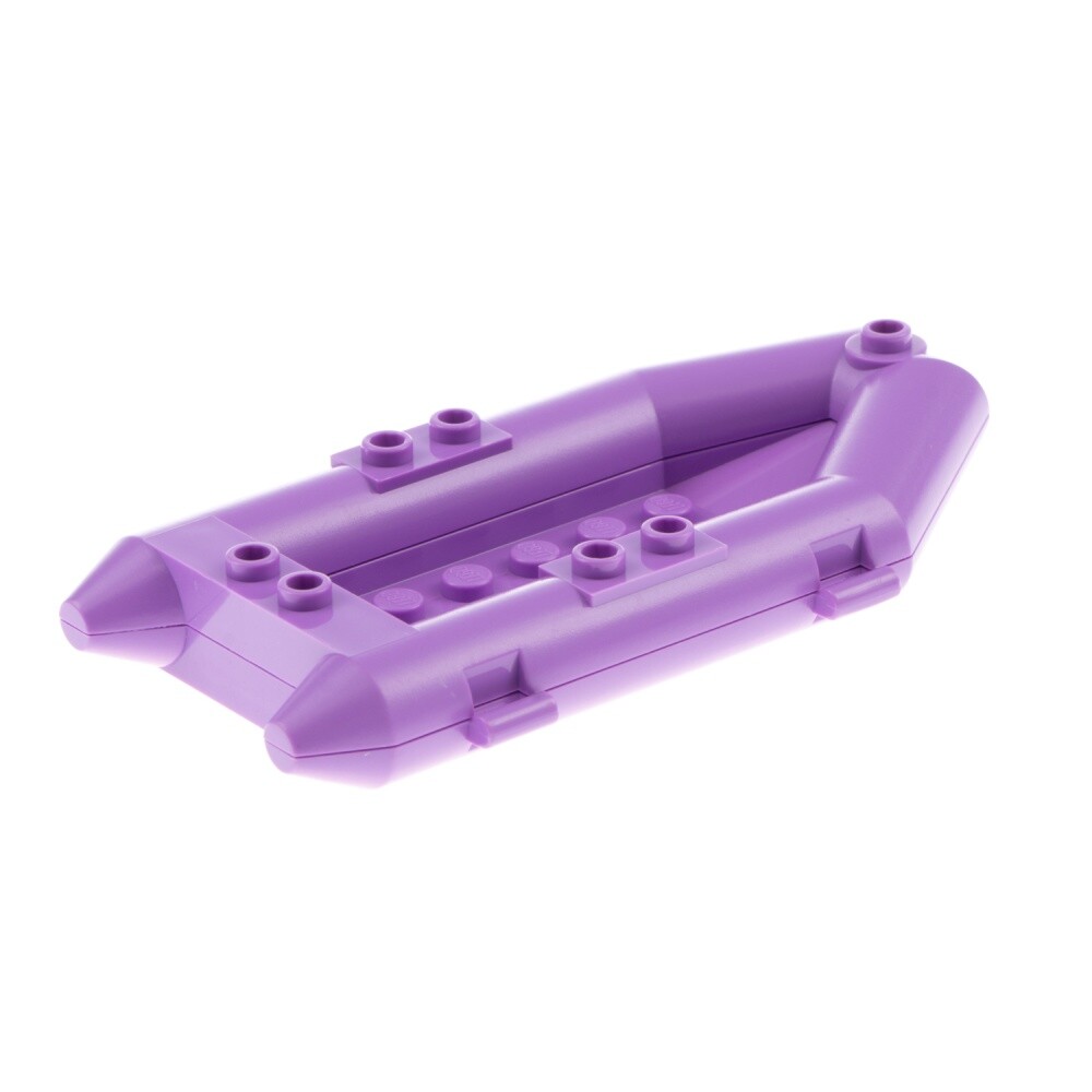 1x LEGO Boat 11x6x1 Medium Lavender Purple Inflatable Rowing 75977 ...