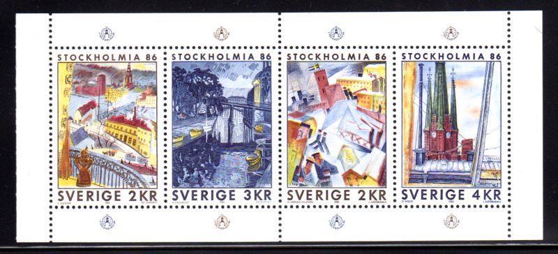 5- Different Sweden Souvenir / Mini Sheets / Booklet Panes. Europa And ...