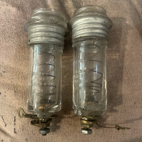 Extremely rare 7500 Volt Pyrex Neon Insulator E-18 Made In USA Vintage ...