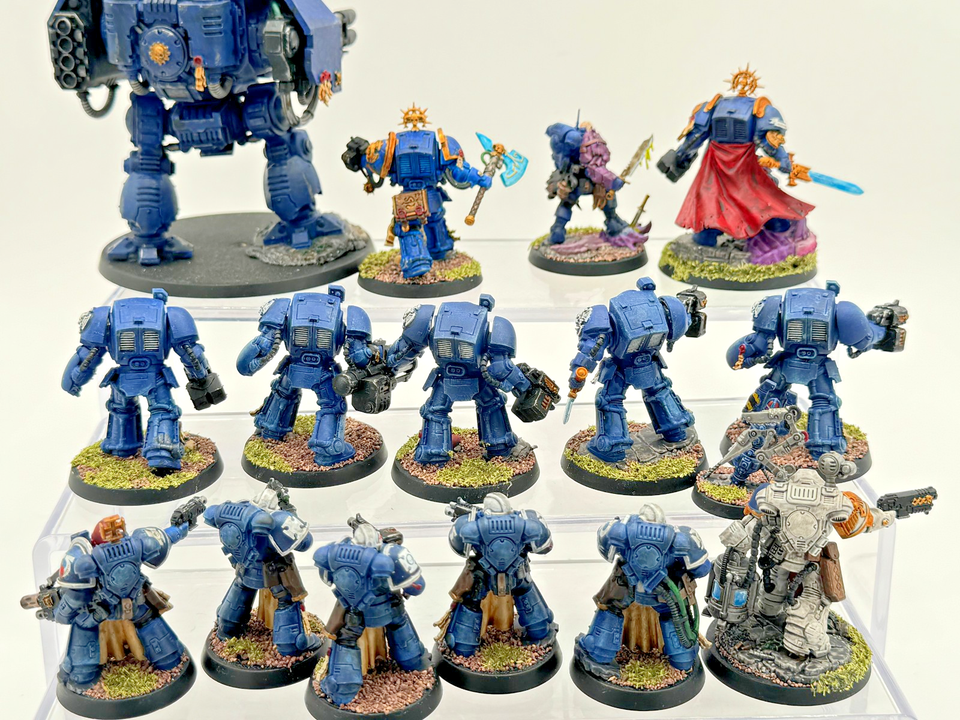 Leviathan Space Marine Half Warhammer 40k Games Workshop Painted | eBay