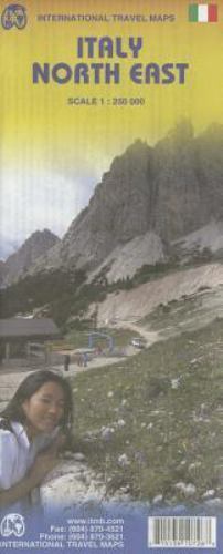 Italy North East Travel Reference Map : 1:250,000 by ITMB Canada (2008 ...