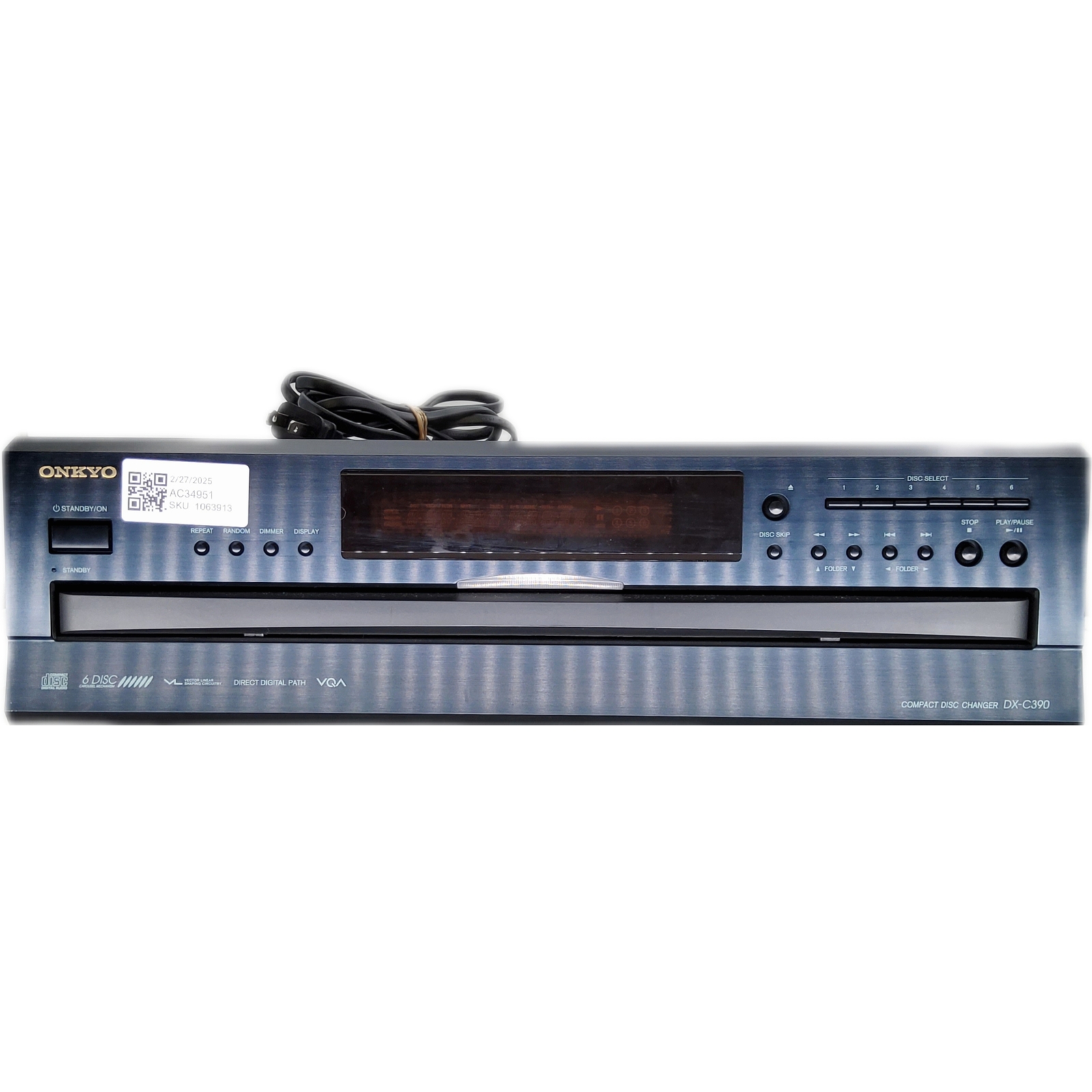 Onkyo Compact disc Player 6 Disk CD changer | eBay