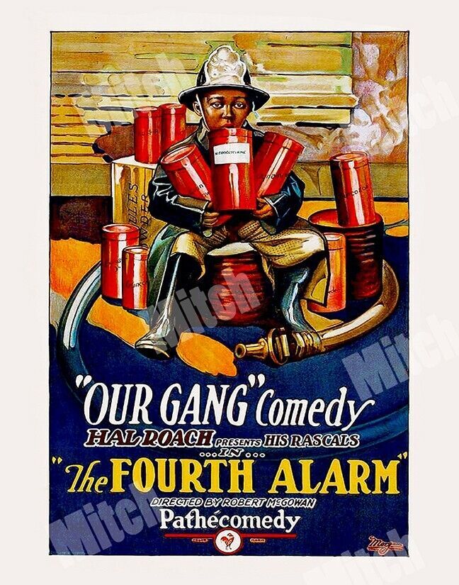 OUR GANG LITTLE RASCALS in THE FOURTH ALARM 1946 11 X 14 LOBBY POSTER ...