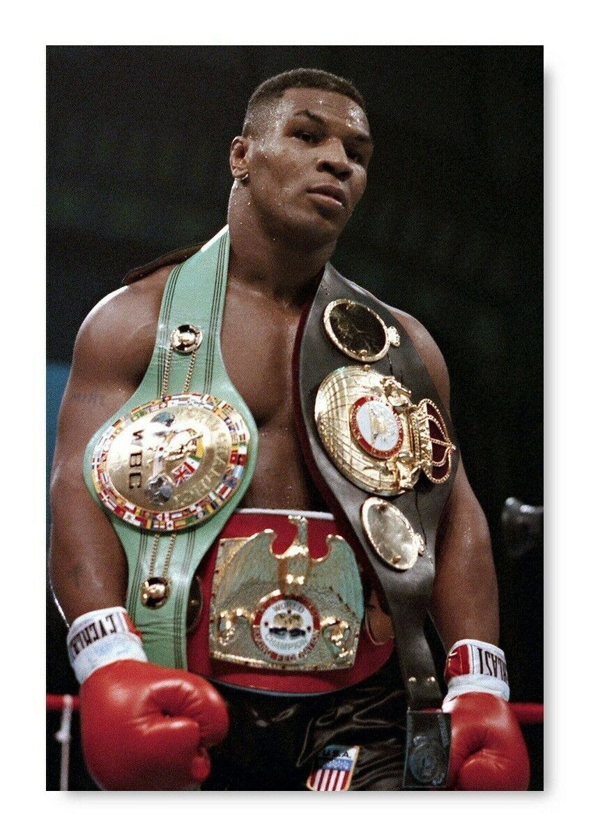 Iron Mike Tyson Poster | Boxing Wall Art | Unified Heavyweight Champ ...
