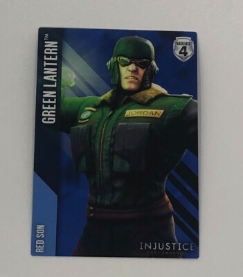 DC Injustice Arcade Card: Green Lantern (Red Son) #68 Non-Foil Series 4 ...