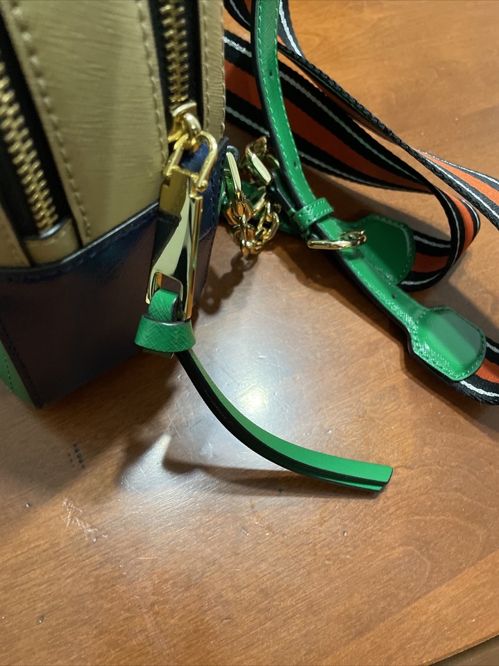 Marc Jacobs Pack Shot Mini Leather Backpack Bag Multicolor | eBay