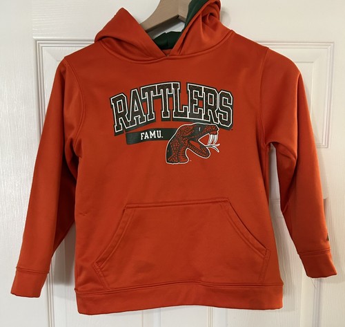 Famu Florida A&M Rattlers Hoodie Russell Athletic Kids Youth Size 8 ...