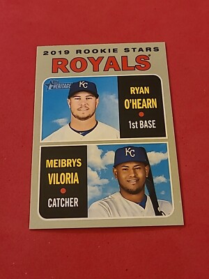 2019 Ryan O'Hearn - Meibrys Viloria ROOKIE RC Topps Heritage #241 | eBay