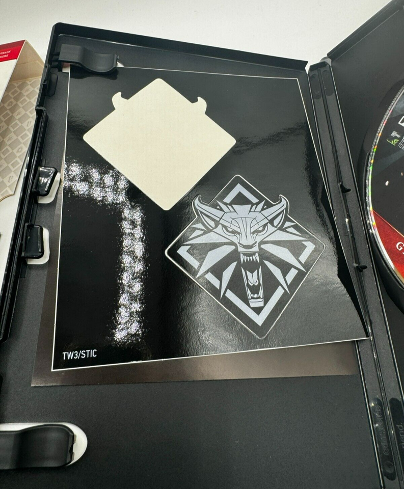 The Witcher 3 Wild Hunt PC Dvd-rom Game Pal Eur Game Complete With ...