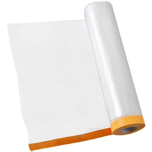 Masking Film Masking Plastic Painting Pre-Taped Painting 13-feet X 65 ...