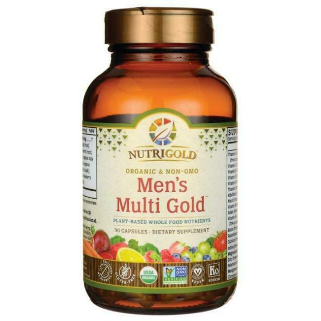 NutriGold Men's Multi Gold 90 Veggie Capsules for sale online | eBay