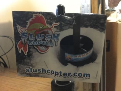 Slush Copter ice fishing slush removal | eBay