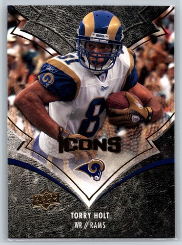 2008 Upper Deck Icons Torry Holt St. Louis Rams #90 | eBay