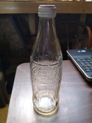 1976 Coke Coca Cola Glass No Refill Bottle w original lid vintage great ...
