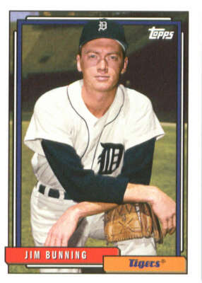 2017 Topps Archives #219 Jim Bunning Detroit Tigers | eBay